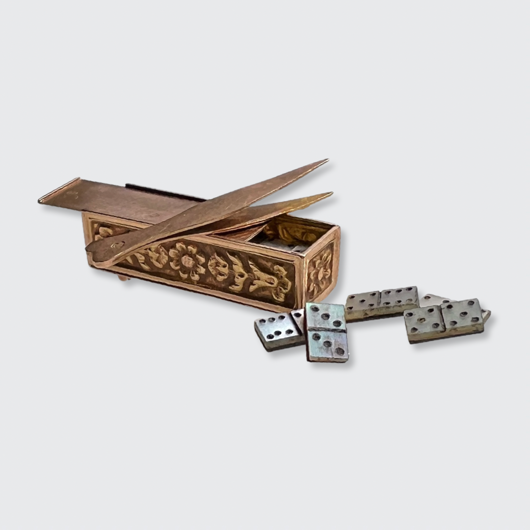 Georgian Miniature Domino Set Pendant – 21stfinds